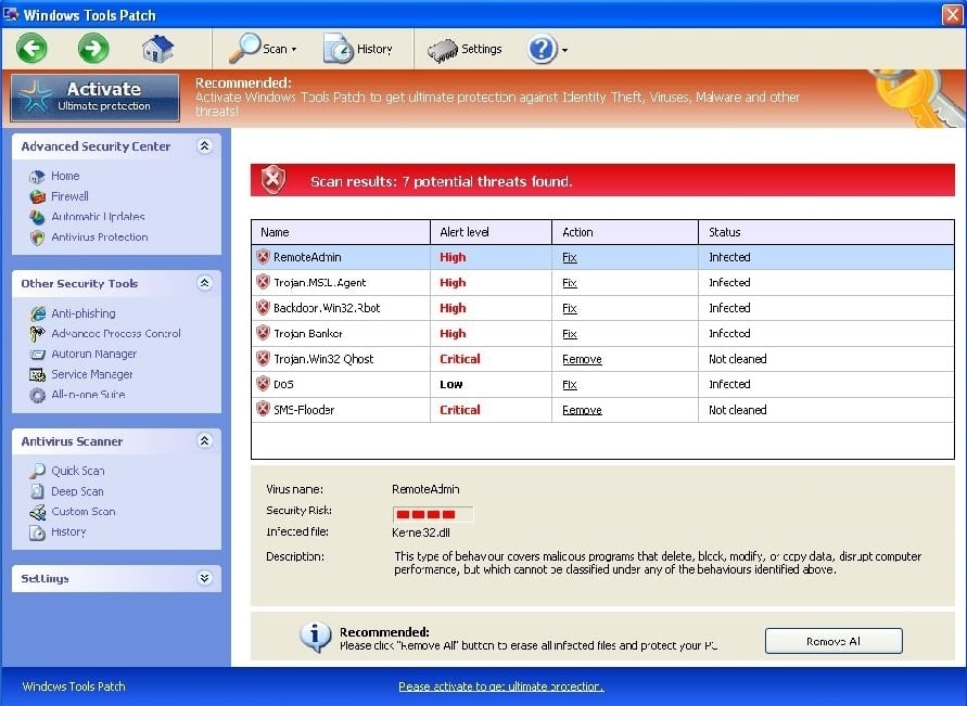Remove Windows Tools Patch (Uninstall Guide)