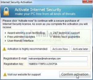 Remove Internet Security Virus (Removal Guide)