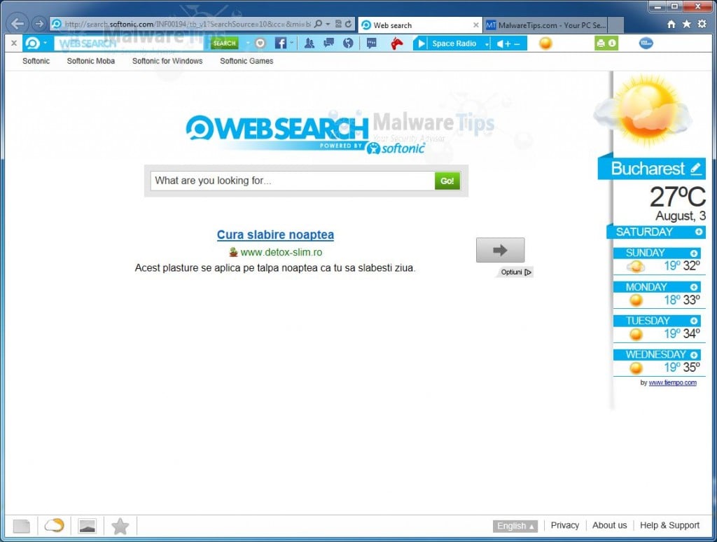 Remove Softonic Toolbar (Removal Guide)