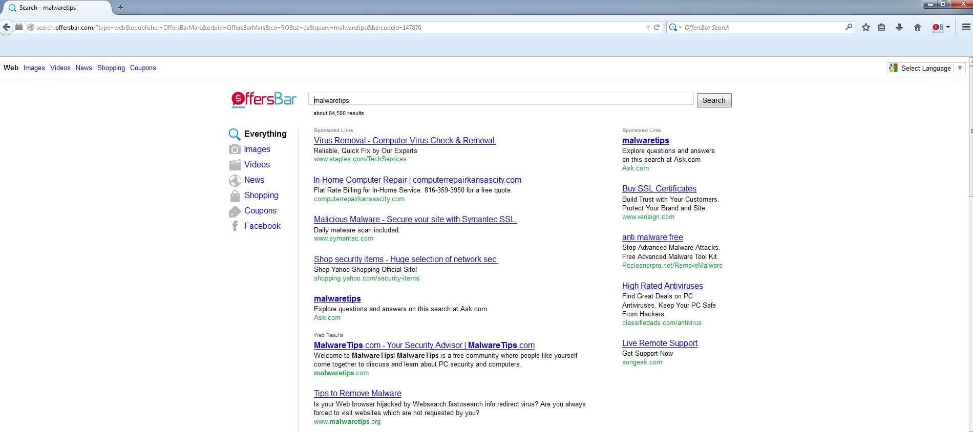 How To Remove OffersBar Toolbar (Uninstall Guide)