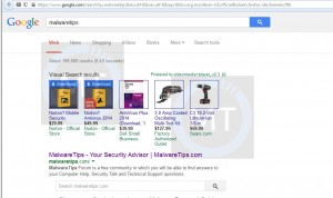 Remove "Visual Search Results" Virus (Removal Guide)