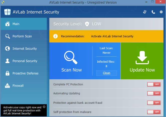 Remove AVLab Security Vista Protection 2015 Virus (Guide)