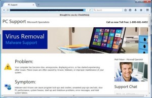 How To Remove "PC Support" Pop-ups (Microsoft Support Scam)