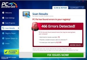 How To Remove PC Accelerate Pro (Virus Removal Guide)