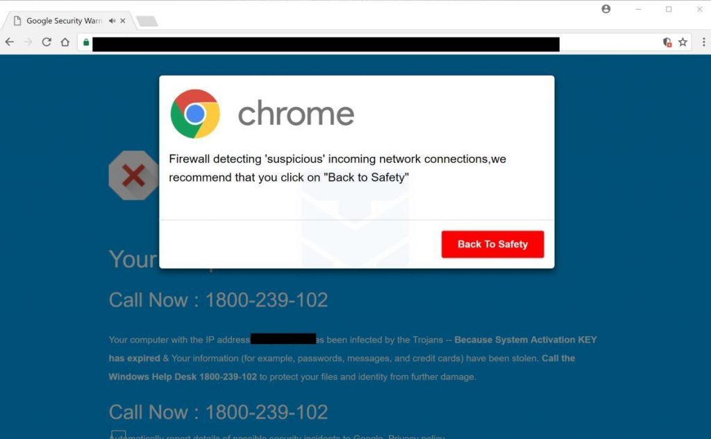 Remove "Google Security Warning" Fake Alerts (Support Scam)