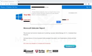 How To Remove "Your Windows Is Infected With (3) Virus" Pop-up Scam