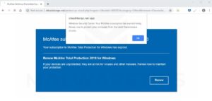 How To Remove "Windows Security Center" Pop-ups (McAfee Scam)