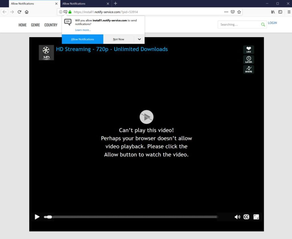 Remove Install1.notify-service.com Pop-up Ads (Virus Removal Guide)