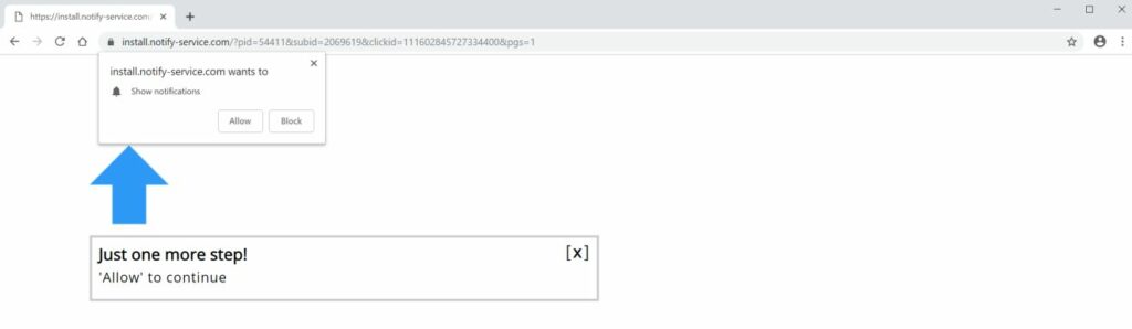 Remove Install.notify-service.com Pop-up Ads (Virus Removal Guide)