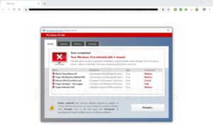 Remove "Your Windows 10 Is Infected With 5 Viruses!" Pop-up Scam (Guide)