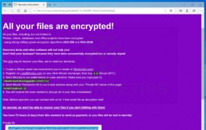 Remove Your Files Are Encrypted Ransomware Virus [Guide]