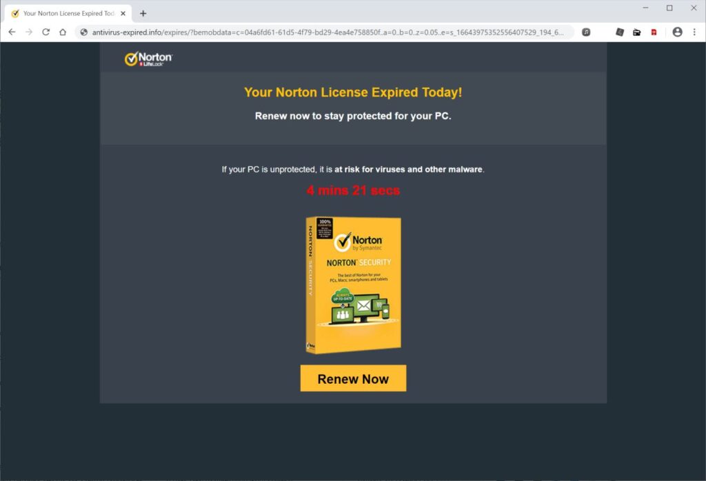 Remove Antivirus-expired.info Pop-up Ads (Virus Removal Guide)