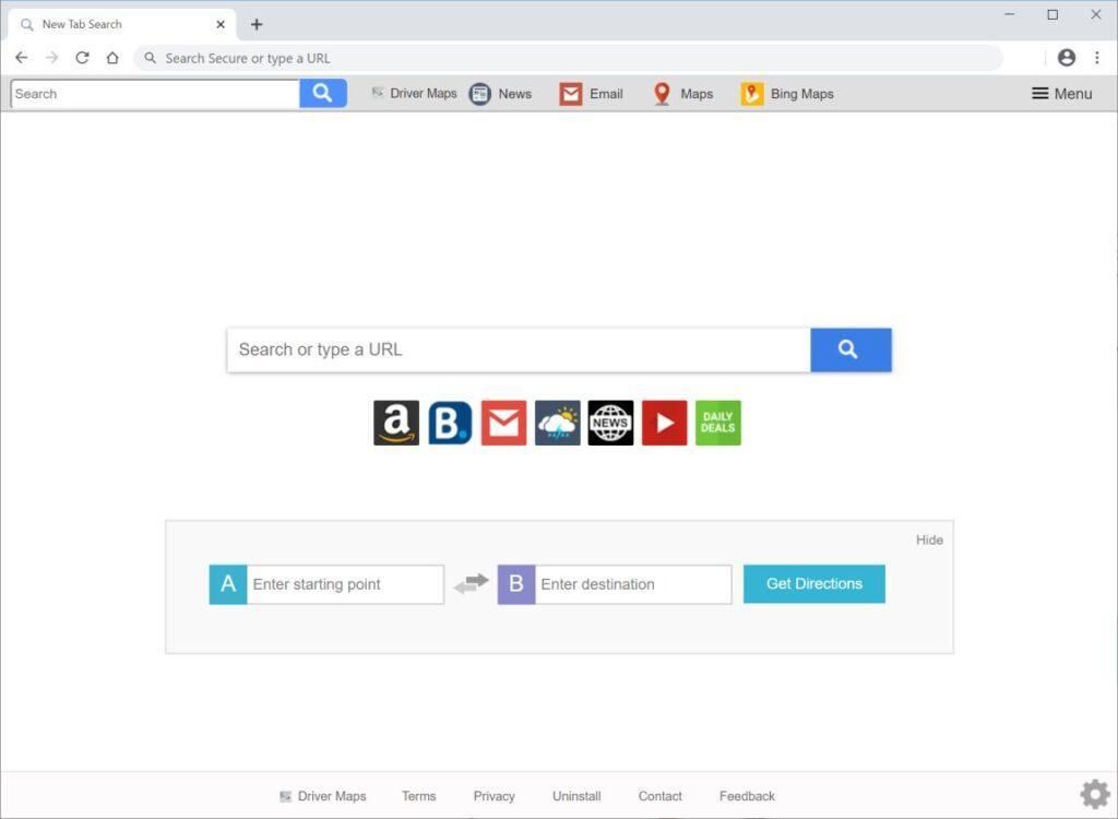 Remove Driver Maps Browser Hijacker (Virus Removal Guide)