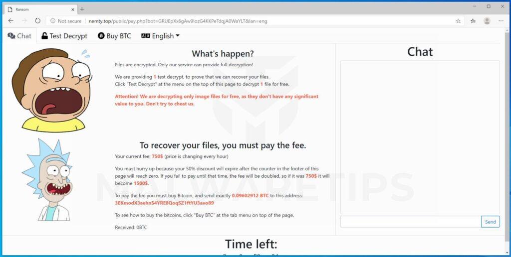 Remove NEMTY 2.6 REVENGE Ransomware (Virus Removal Guide)