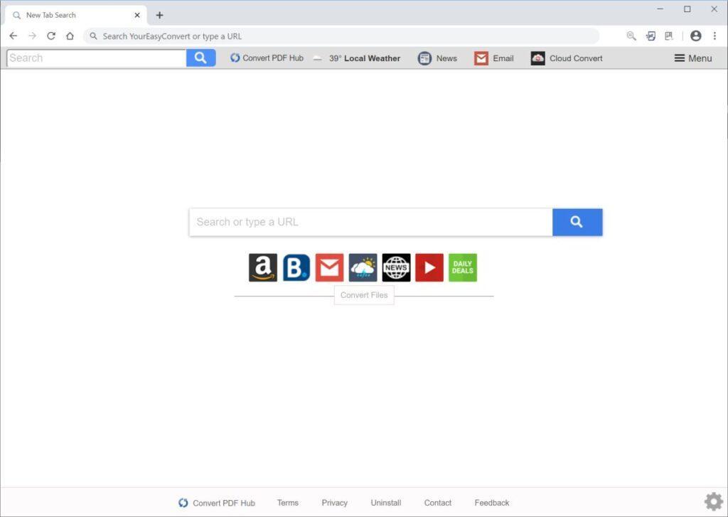 Remove Search.hconvertpdfhub.com Redirect (Virus Removal Guide)