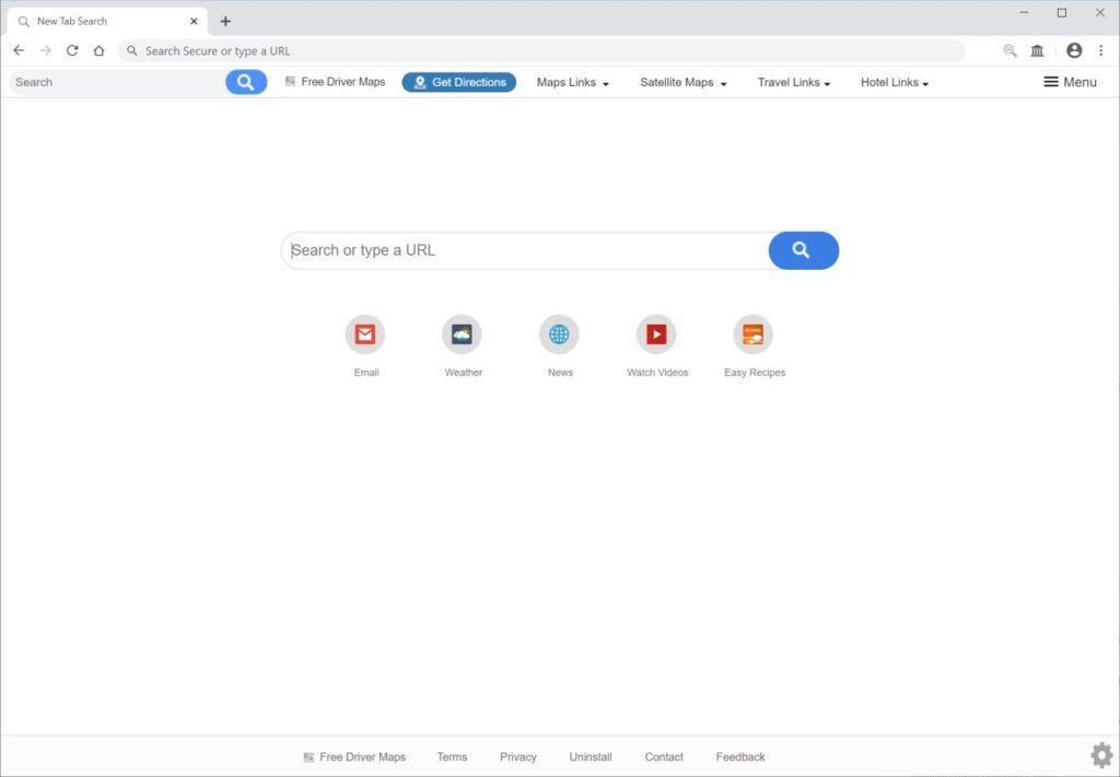 Remove Free Driver Maps Browser Hijacker (Virus Removal Guide)