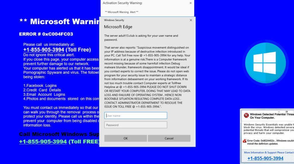 Remove "Activation Security Warning" Scam (Virus Removal Guide)