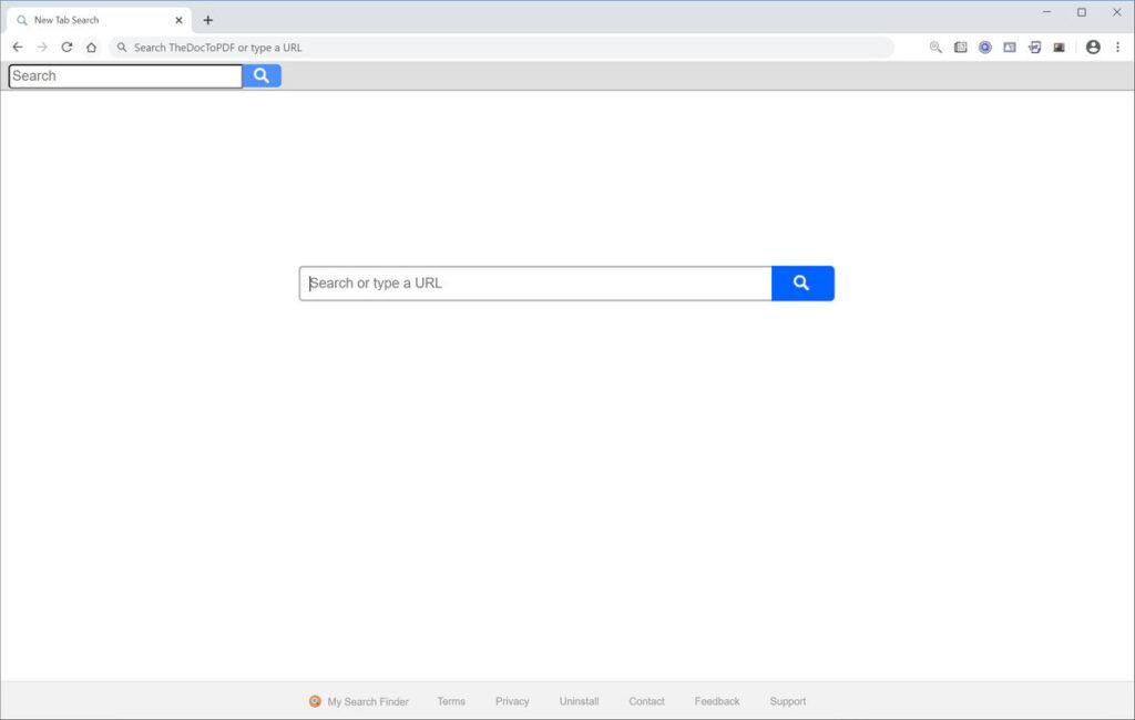 Remove My Search Finder Browser Hijacker (Virus Removal Guide)