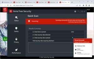 Remove "Avira Your PC Is Infected With 5 Viruses" Pop-ups