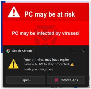 Remove Spam Notifications Pop-up Ads From Browser