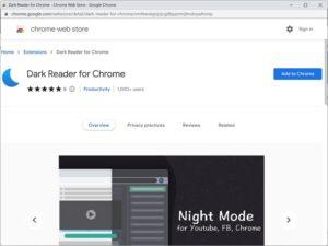Remove "Dark Reader For Chrome" Browser Extension Virus