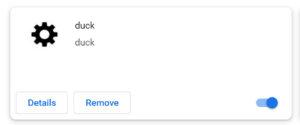 How To Remove "Duck" Browser Extension Virus