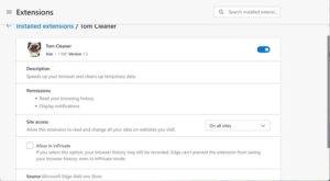 Remove "Tom Cleaner" Extension (Virus Removal Guide)