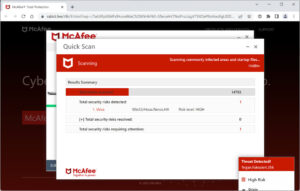 Don't Fall For The McAfee "Your PC Is Infected" Pop-up Scam