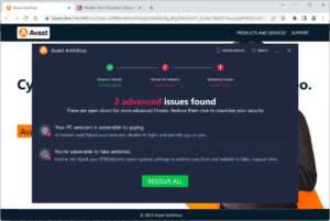 How To Remove "Avast 2 Advanced Issues Found" Pop-up Scam