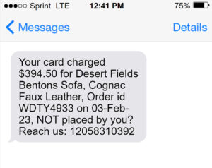 Ponliving Furniture Sofa Text Message Scam - Explained