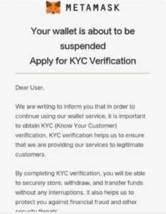 The MetaMask Wallet Verification Email Scam Explained