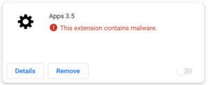How To Remove APPS 3.5 Extension [Virus Removal Guide]