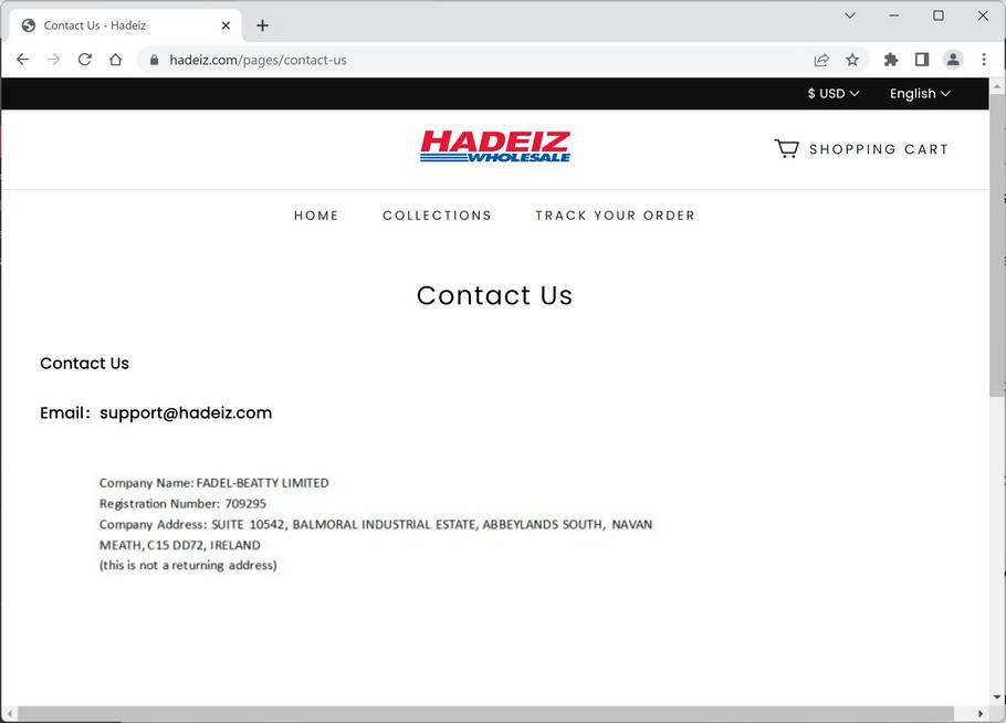 Hadeiz.com Review: Is Hadeiz A Scam Or Legit Shop? | MalwareTips Blog