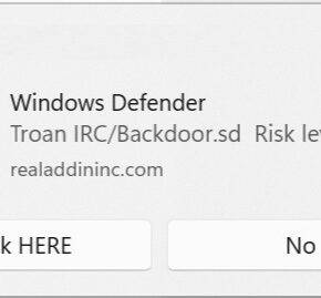 How To Remove "Your Windows computer is at High Risk" Pop-up Scam