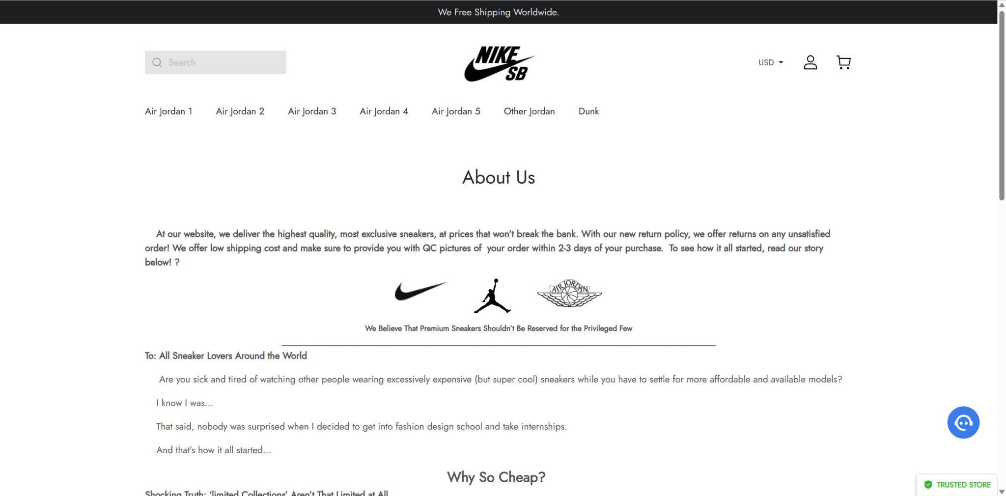 Beware Of Scam Sites Selling Fake Cheap Nike Air Jordans