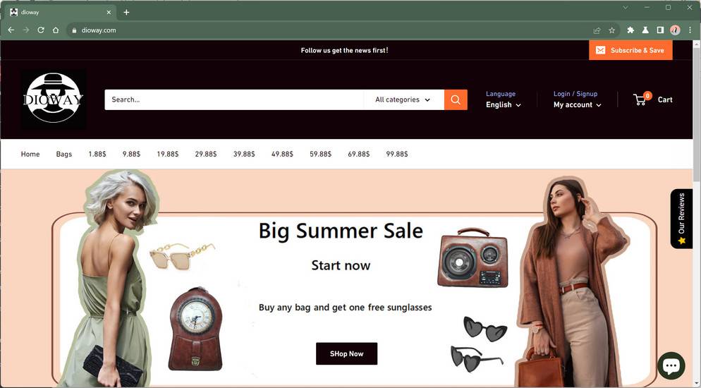 Dioway.com Scam: Red Flags Of This High Risk Website