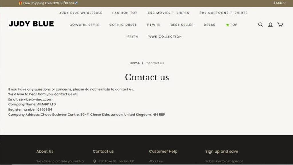 Alert: Don’t Get Scammed By Fake Judy Blue Websites