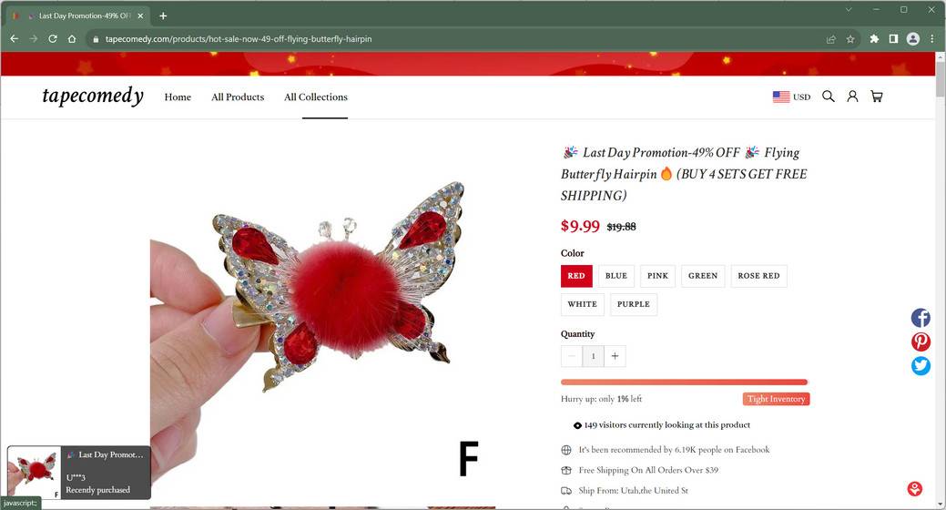 Tapecomedy.com Ripoff Risks: Identifying This Fake Store