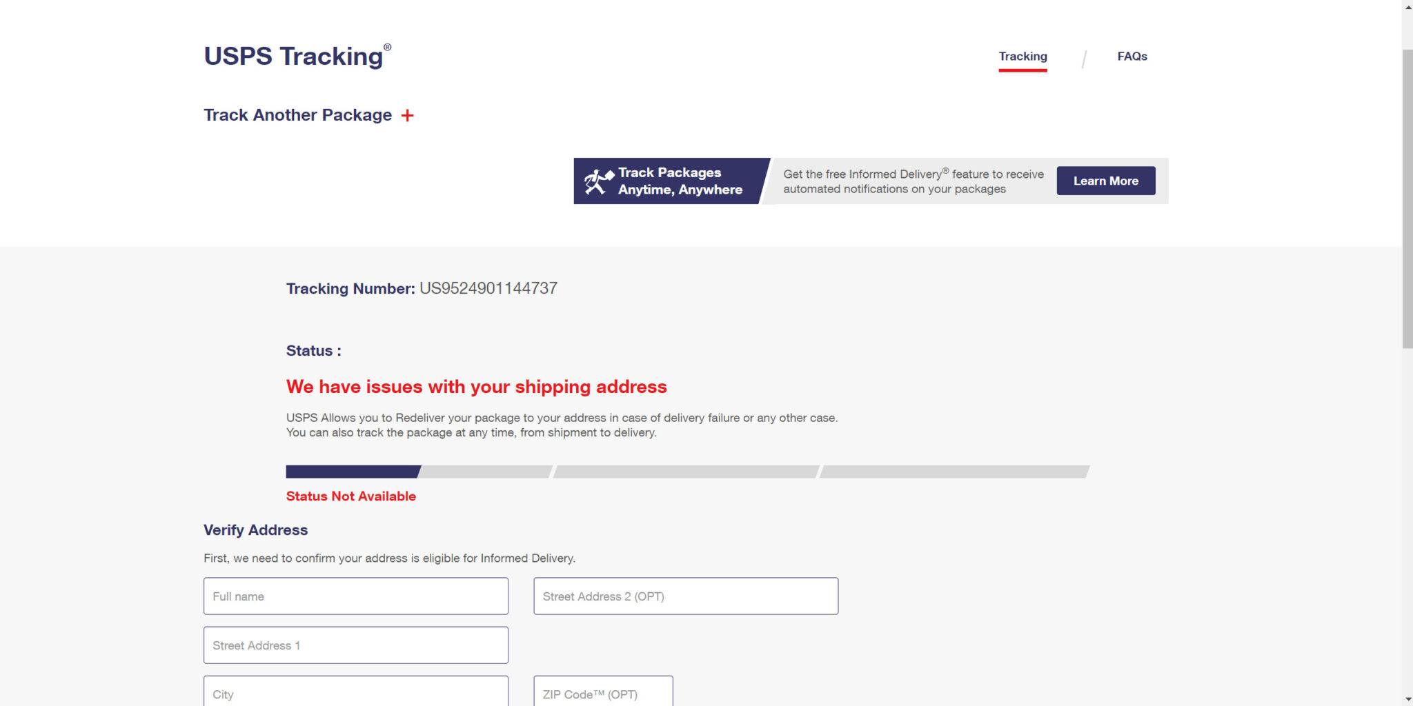 Exposing The USPS "Issues With Your Shipping Address" Scam