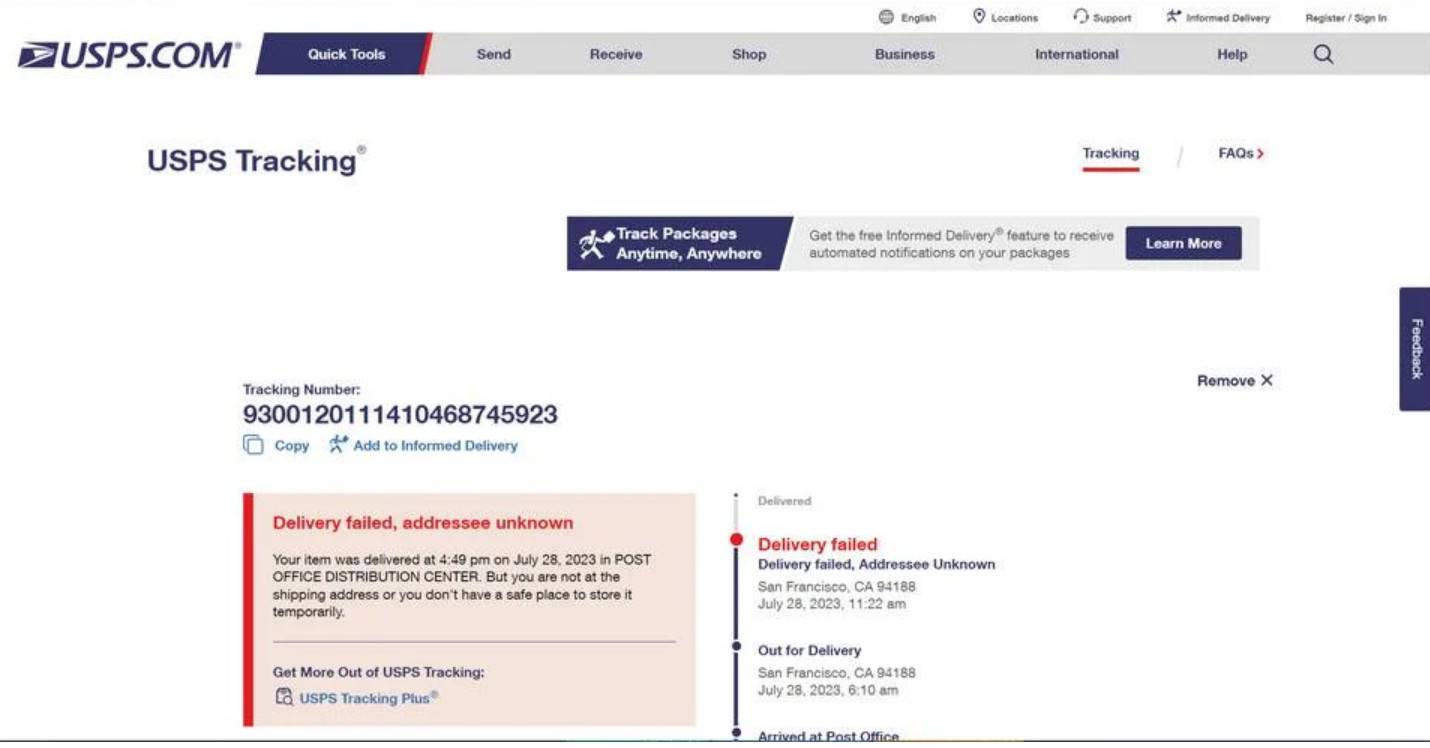 Vgqups.com: A Phishing Scam Acting As USPS [Scam Alert]