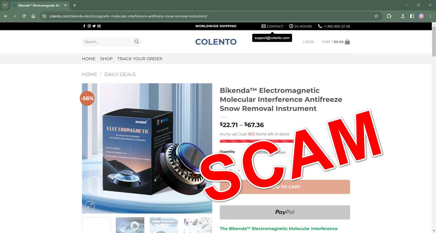 The Truth About Bikenda's Viral Snow Removal Device