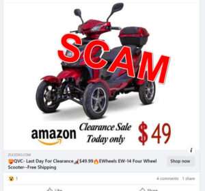 Exposing The EWheels EW-14 Scooter Rip-off On Facebook