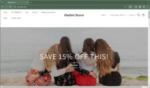 Outlet Store Scam: Don't Buy From This Fake Shopping Site