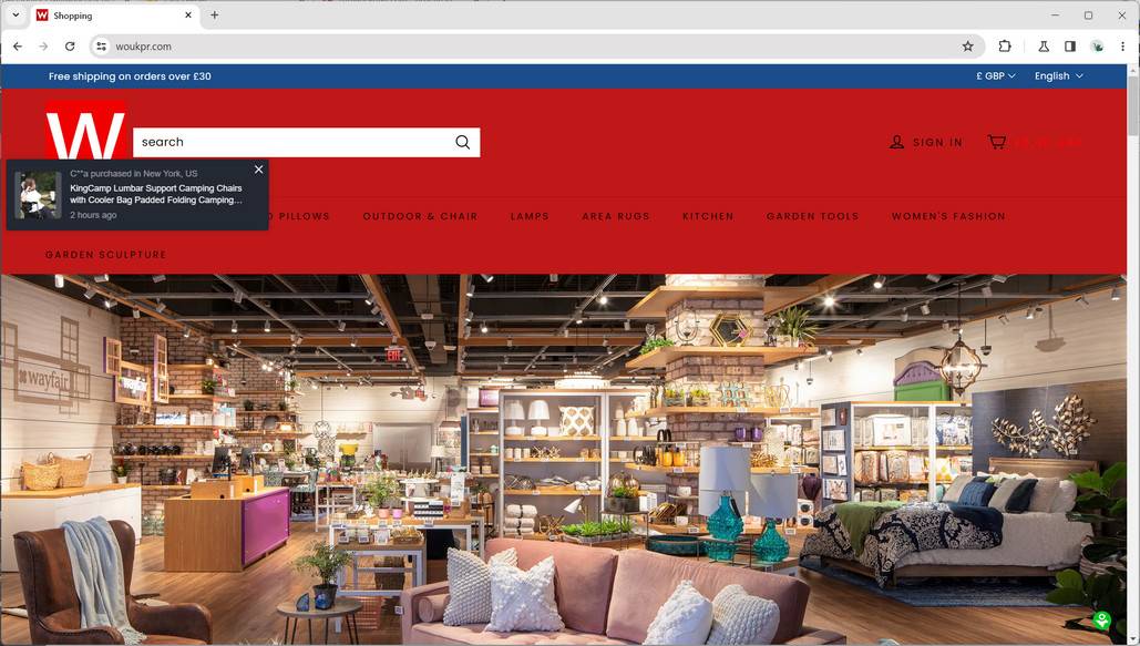 Wilkobest.com Scam Store: A Fake Wilko Website