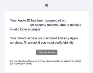 Your Apple ID Has Been Locked - Don't Fall For This Scam