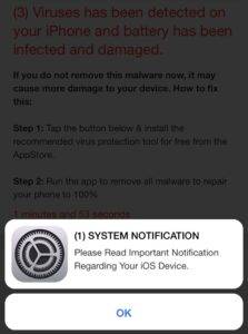 Remove "Your Battery Is Damaged By Viruses" Pop-ups [Guide]