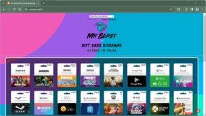 Don't Fall For The Mr. Beast Gift Cards Giveaway Scam - It's Fake!