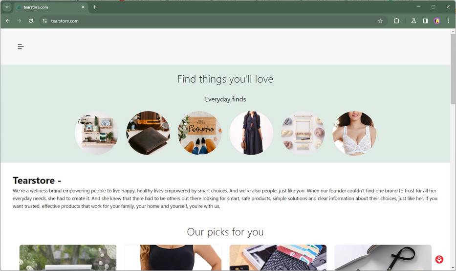 Tearstore.com Review: A Scam Store? Key Facts Examined
