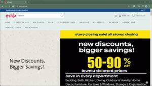 Beware Of "Clearance Sale: All Items 90% Off!" Facebook Scam