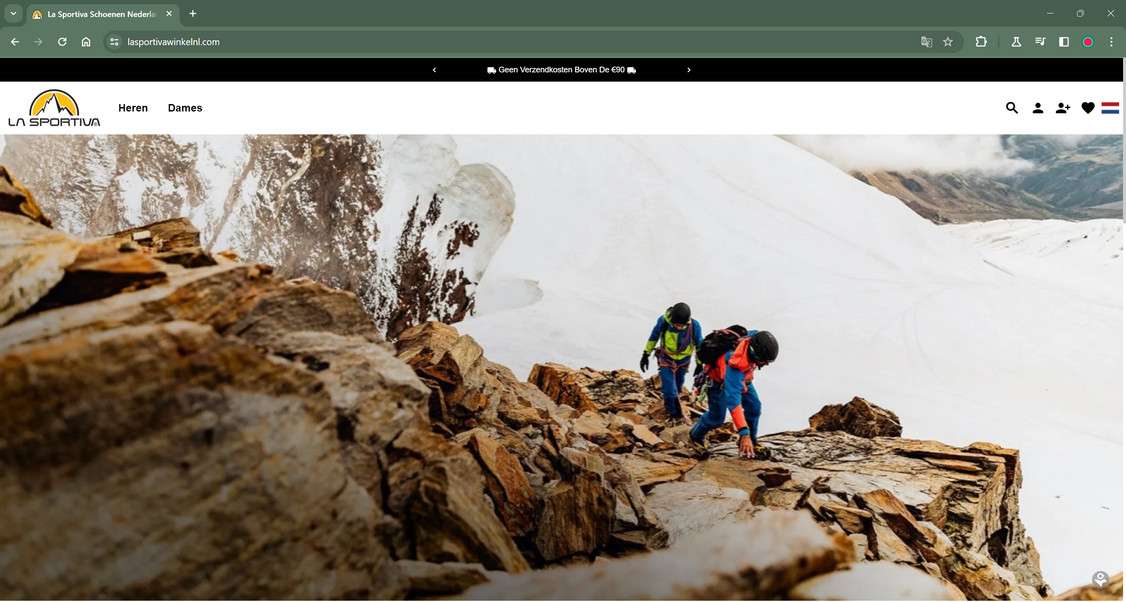 LaSportivaWinkelnl.com Scam: A Fake La Sportiva Website